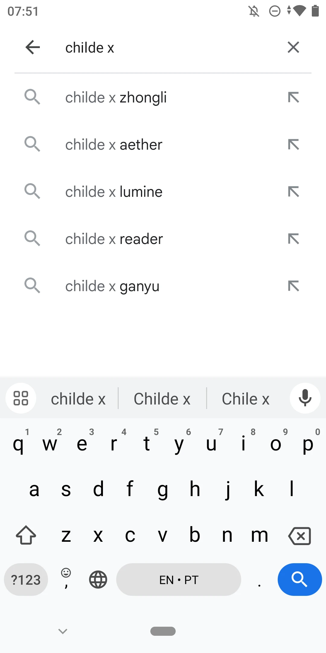 Part 4 of googling character ships and rating them- Childe Genshin ...