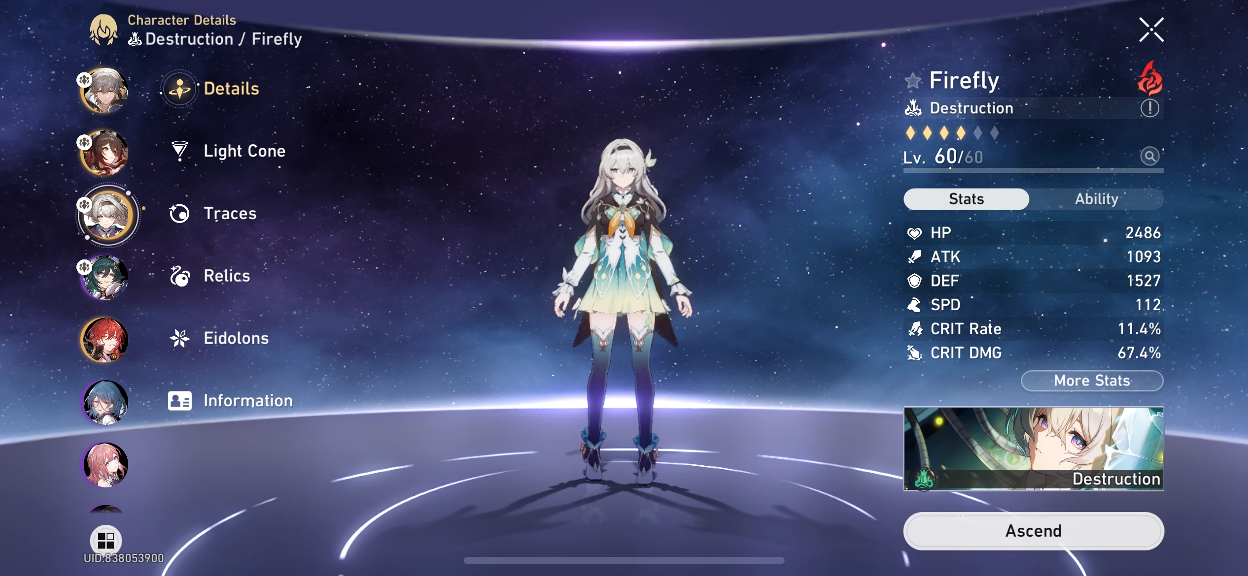 Please may help I need to fix my attack abilities because of my low armor ? Honkai: Star Rail ...