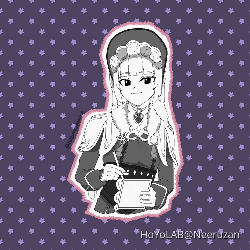 Simple half body sketch of Yun Jin! Genshin Impact | HoYoLAB