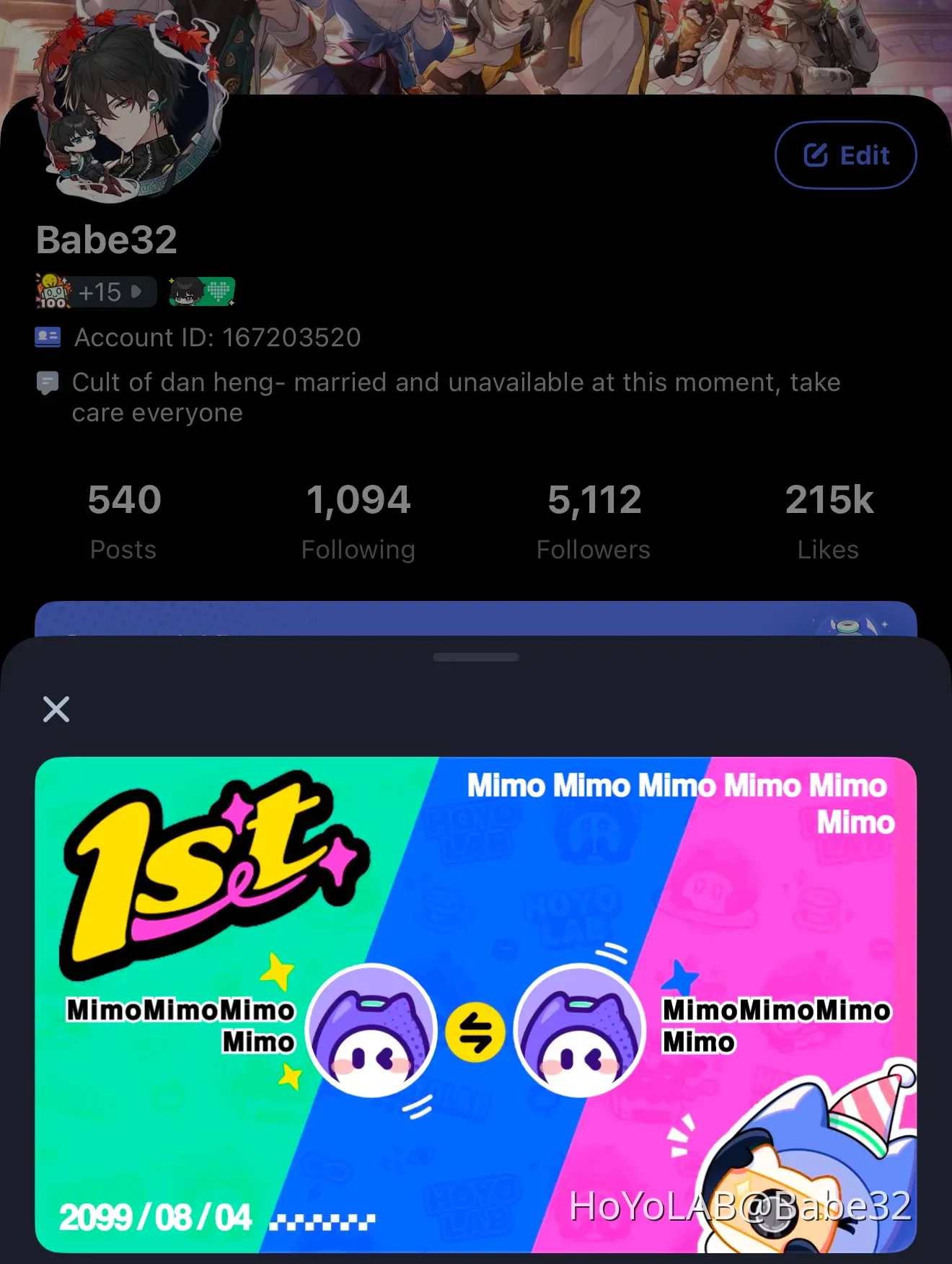 Mimo mimo mimo 🔥 | HoYoLAB