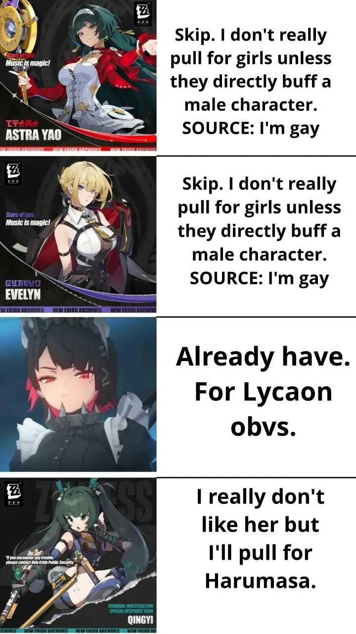 ZZZ Pull Plans Zenless Zone Zero | HoYoLAB