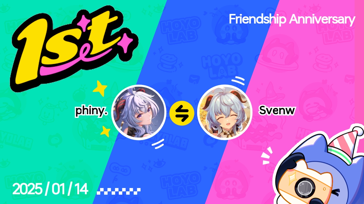 hello @phiny. | HoYoLAB