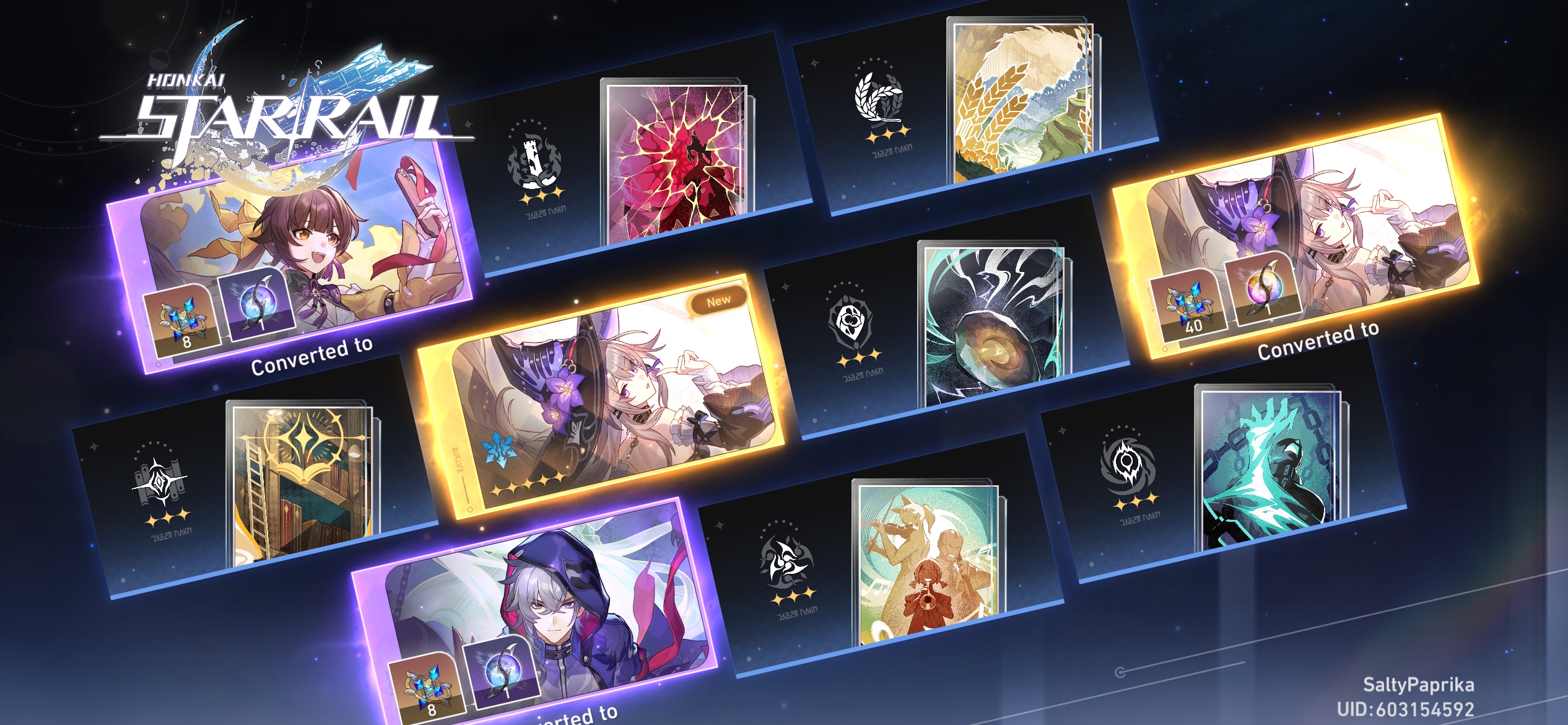 My first double 5* for a 10-pull Honkai: Star Rail | HoYoLAB