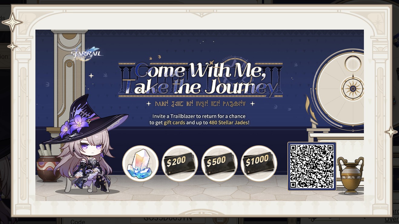 Invite Code! Honkai: Star Rail | HoYoLAB