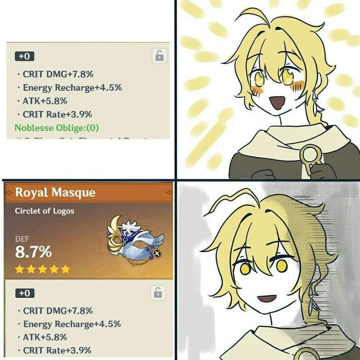 damn i love this artifect 🥲 Genshin Impact | HoYoLAB