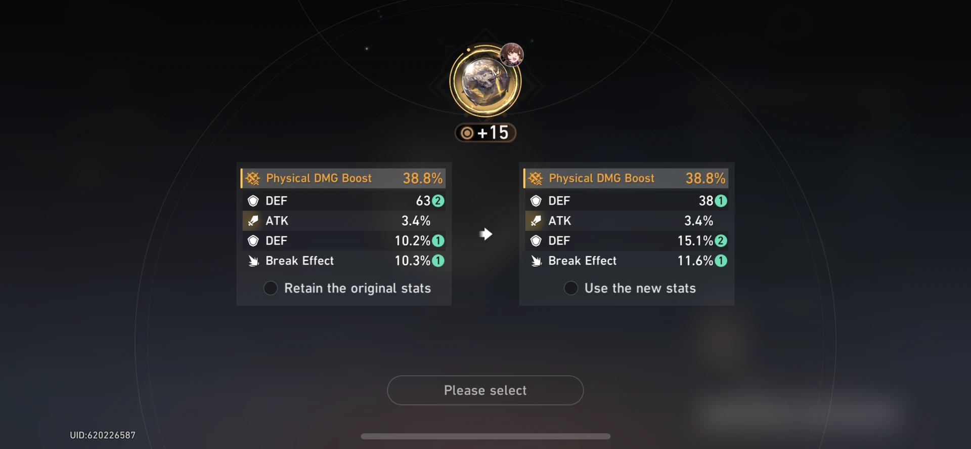 I love the relic rerolls 😍 Honkai: Star Rail | HoYoLAB