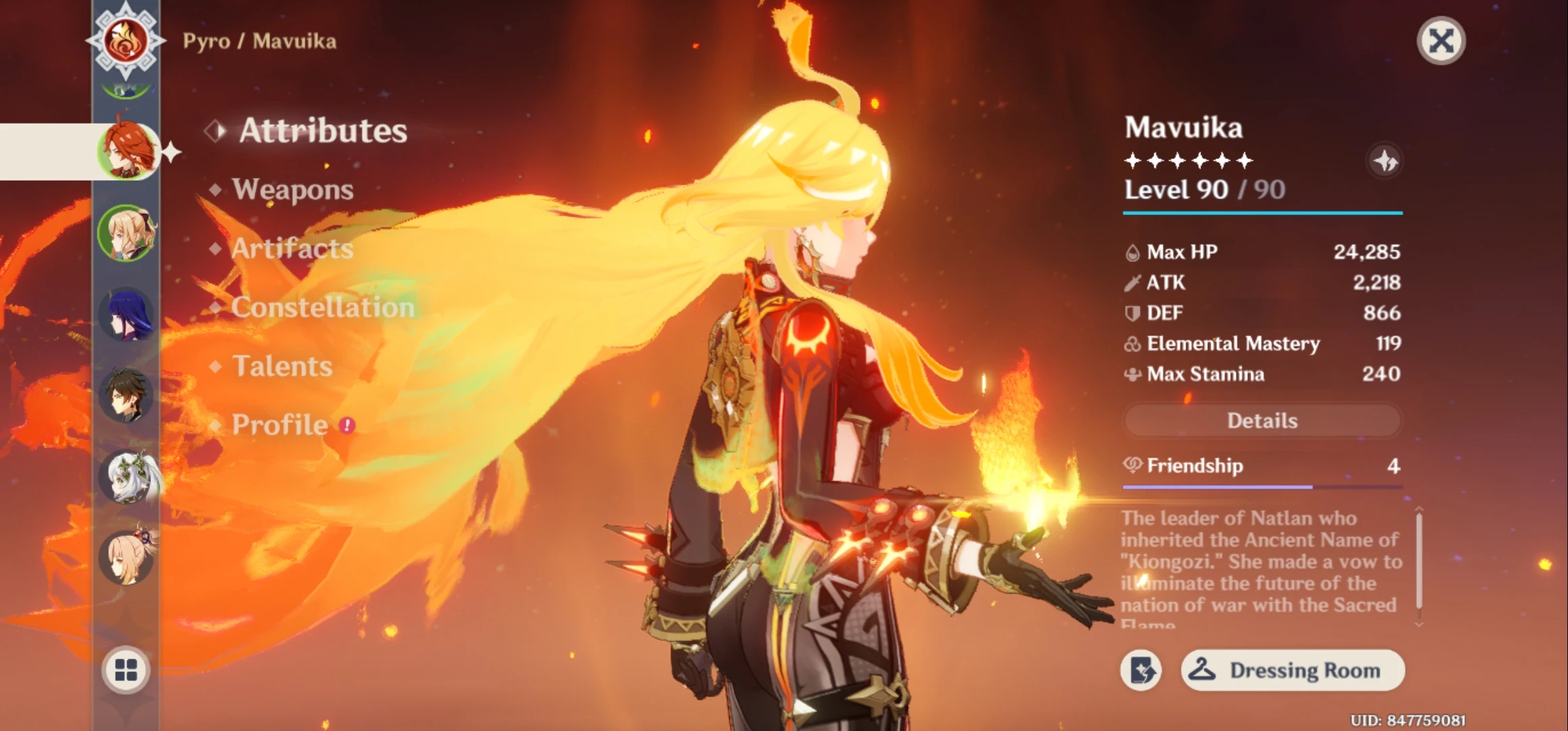 Rate My Mauvika(Also please gimme some tips Genshin Impact | HoYoLAB