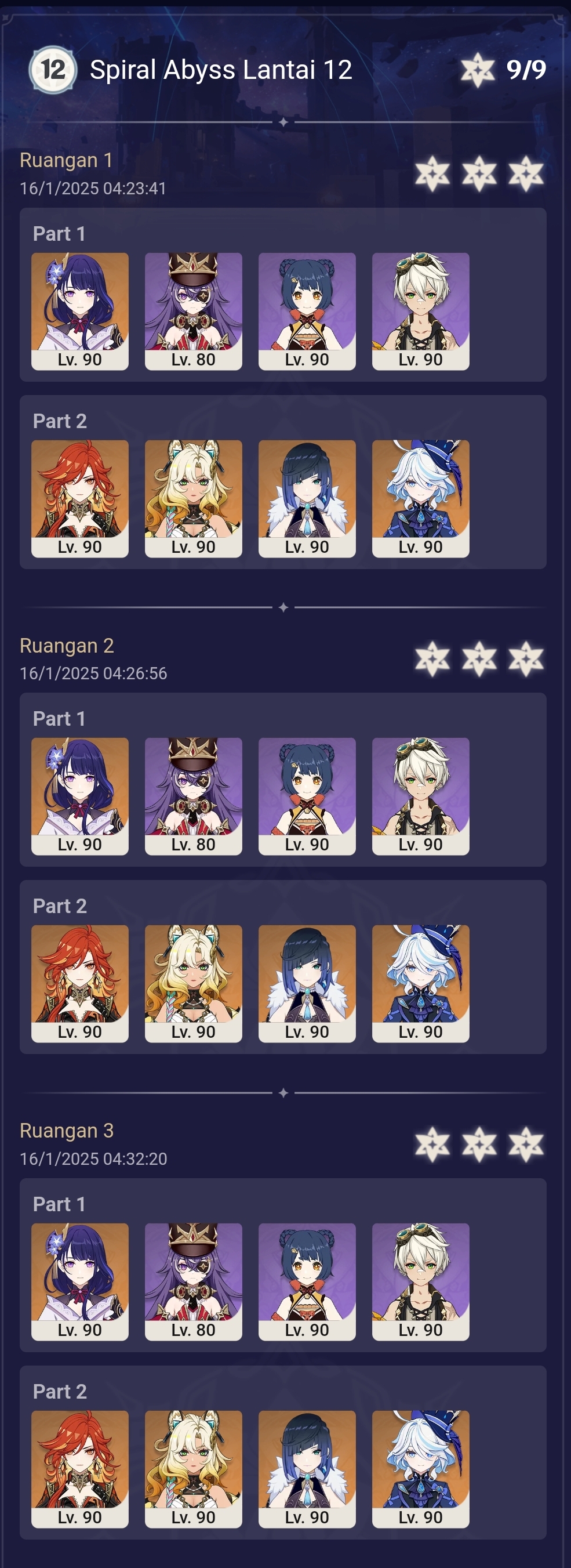 2² nya Pyro cuy, elemen lain seperti hiasan aja 🗿🗿😅😅 Genshin Impact ...