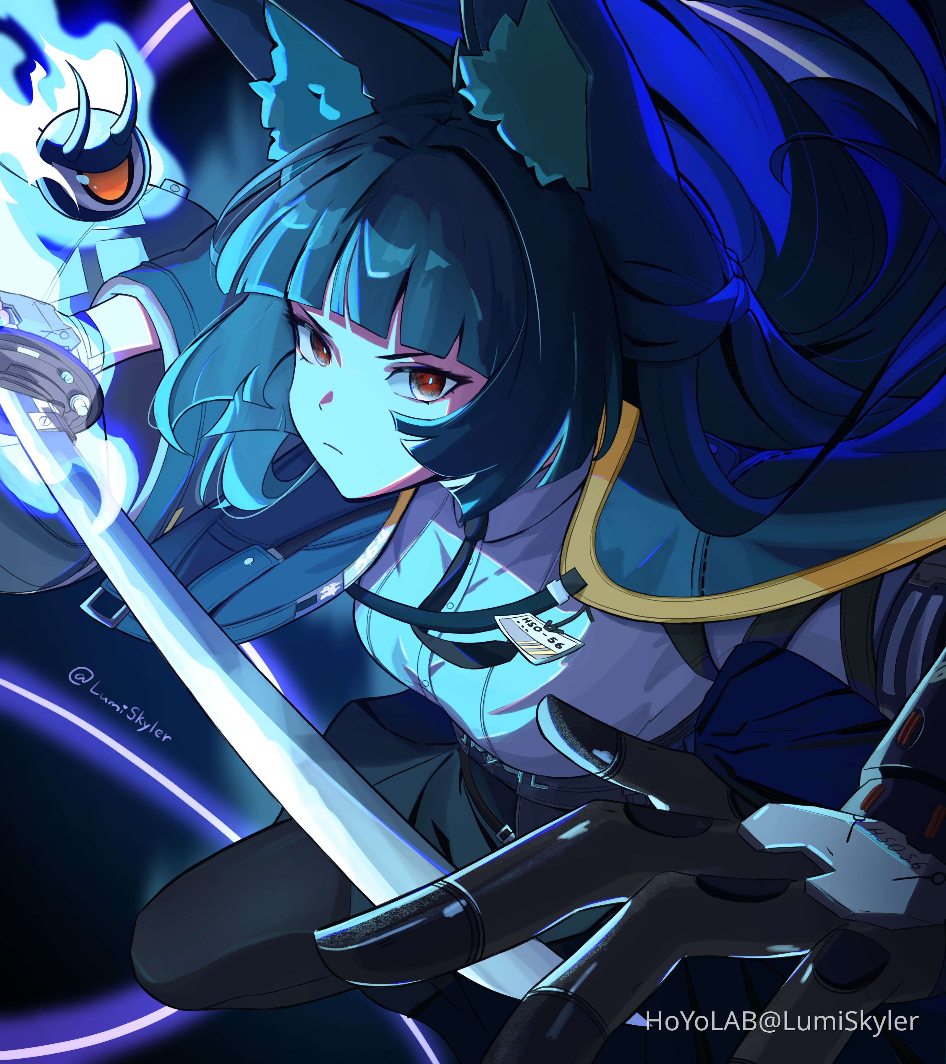Hoshimi Miyabi Fan Art! Zenless Zone Zero | HoYoLAB