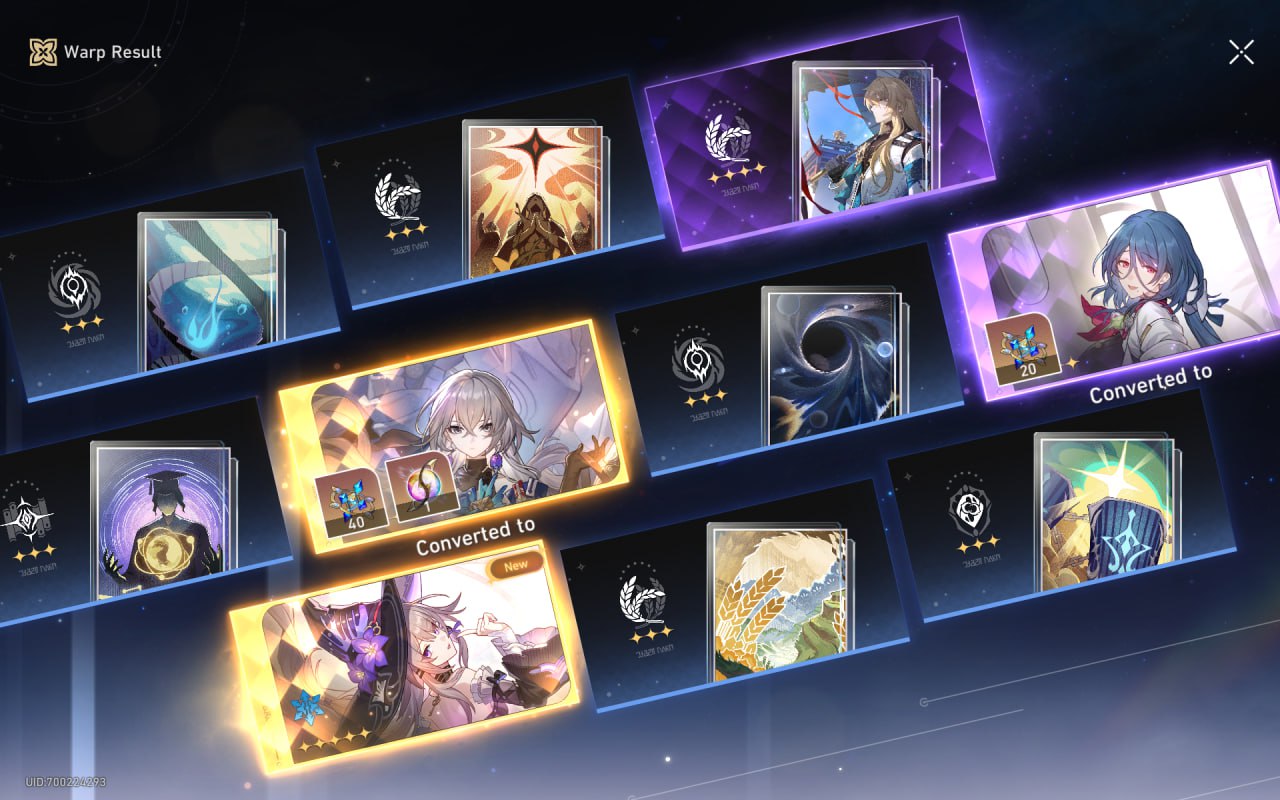 my luckiest 10 pull ever Honkai: Star Rail | HoYoLAB
