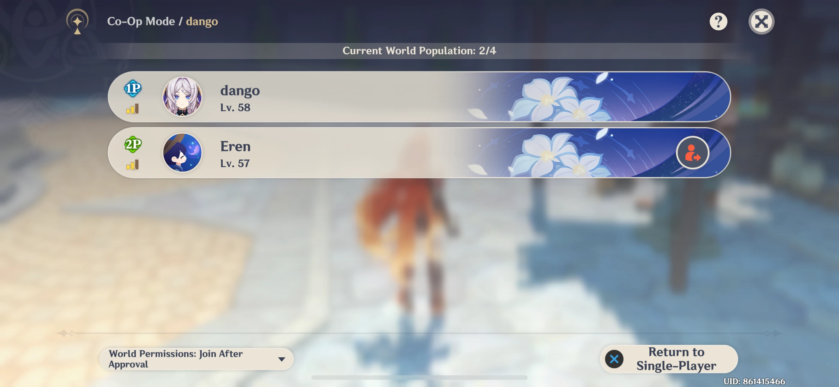 Why can they join my world when my world level is higher than them ...