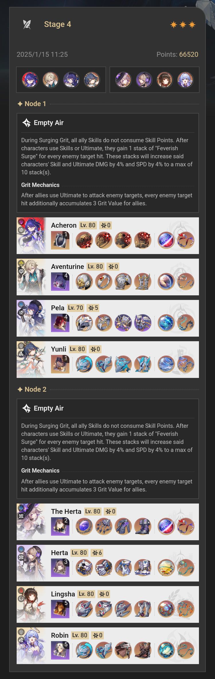 first PF4 3 star Honkai: Star Rail | HoYoLAB