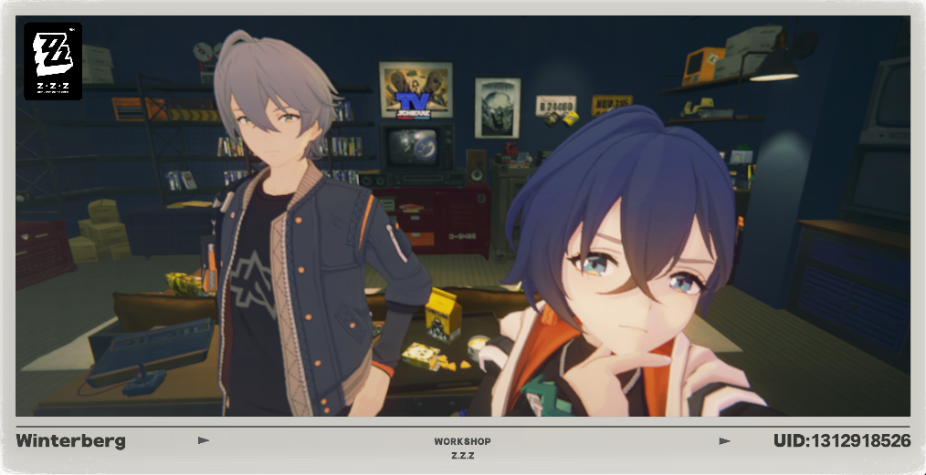 Belle: "Let's take a pic!" Wise: *NPC stare* Zenless Zone Zero | HoYoLAB