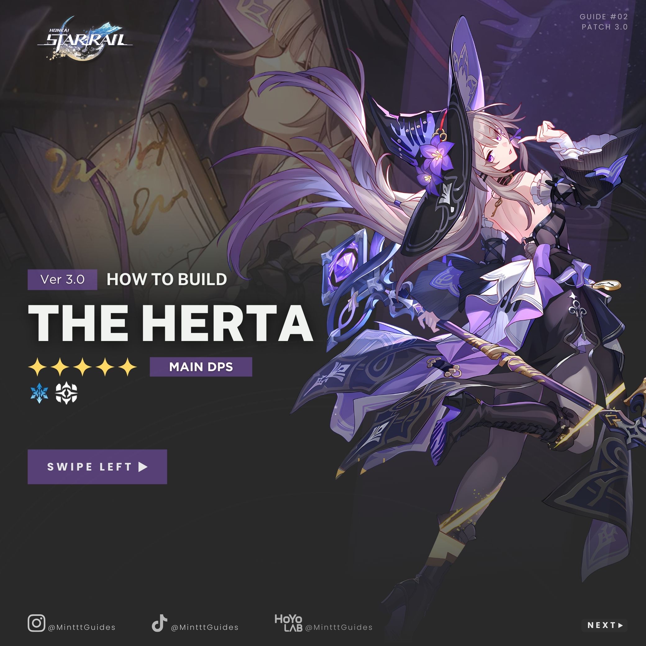 THE HERTA - BUILD GUIDE | HONKAI STAR RAIL 3.0 Honkai: Star Rail | HoYoLAB