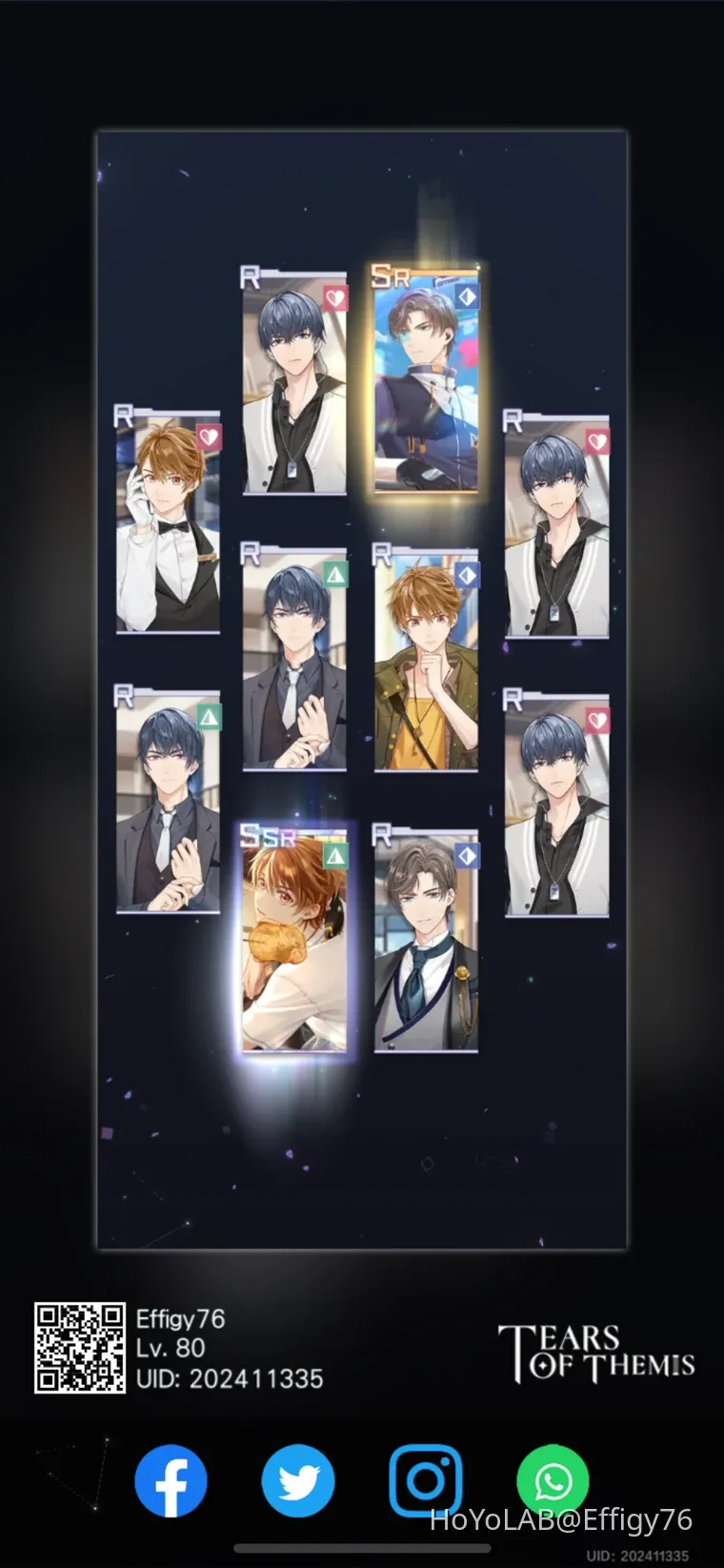 Luke: Shape of You (SSR Card) + Artem: Focus Fire (SR Card) Tears of ...