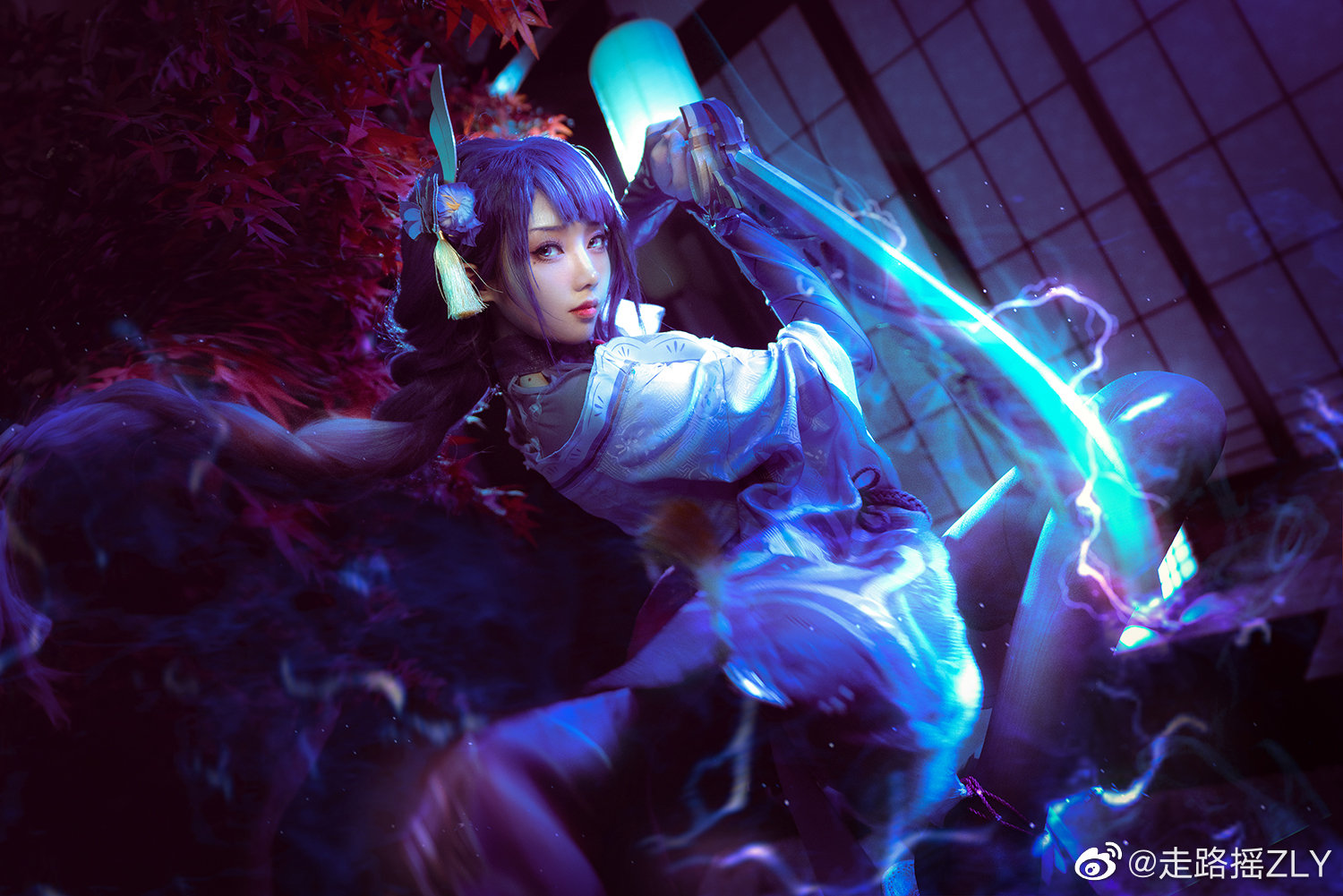 Raiden Shogun Cos(走路摇ZLY) Genshin Impact | HoYoLAB