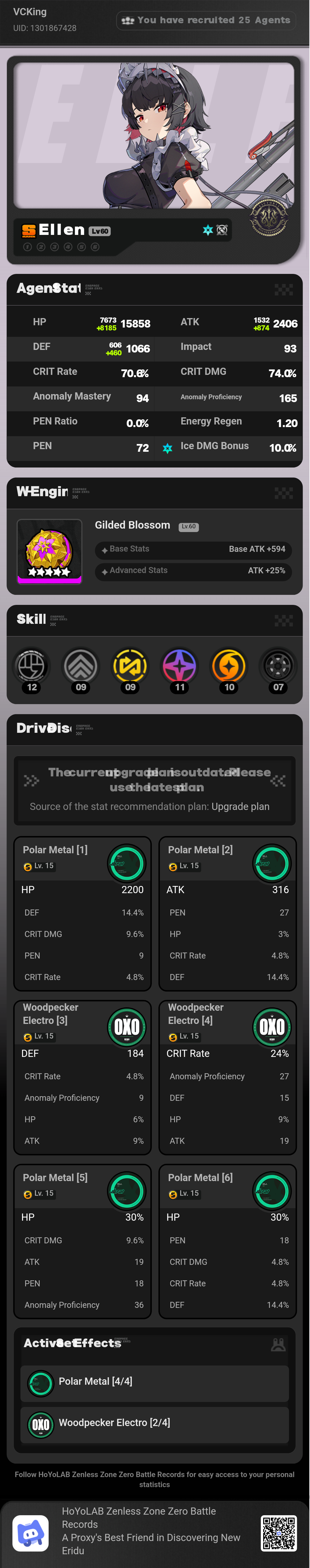 Ellen W-Engine or first Ellen Dupe? Zenless Zone Zero | HoYoLAB