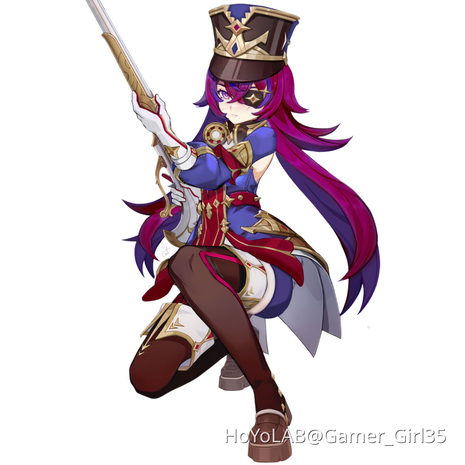 Chevreuse Recolour + Smoll Redesign Genshin Impact | HoYoLAB