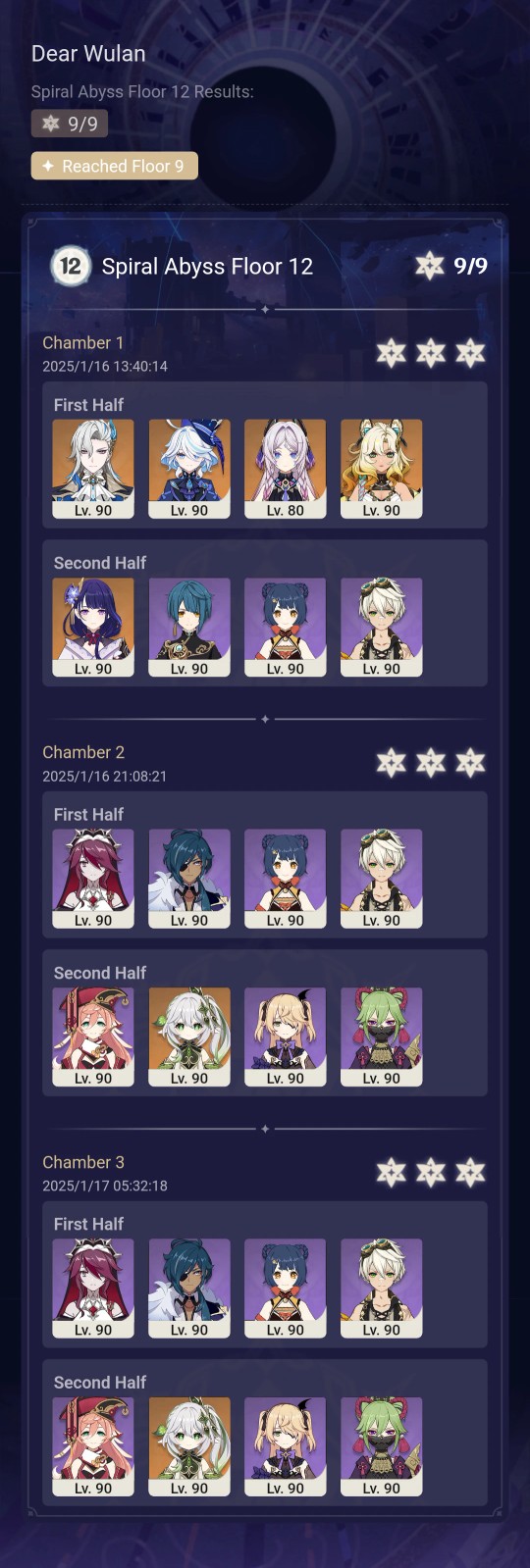 We're back to terrible abyss line up days Genshin Impact | HoYoLAB