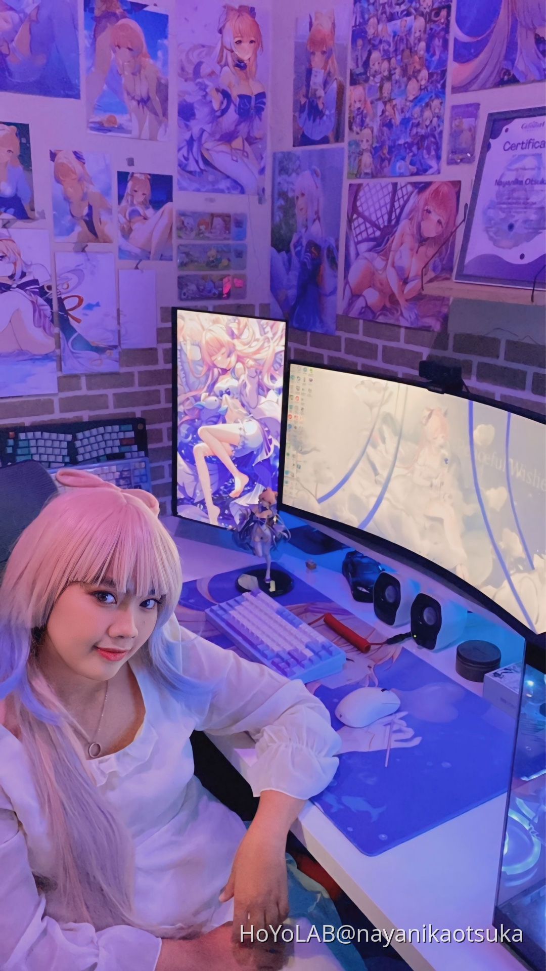 my new setup with my waifu become my wife Genshin Impact | HoYoLAB