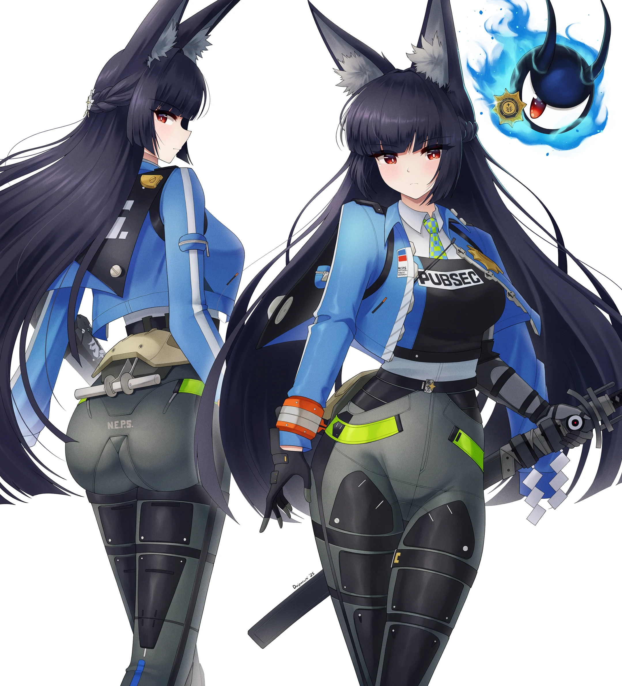 Officer Hoshimi Miyabi Zenless Zone Zero | HoYoLAB