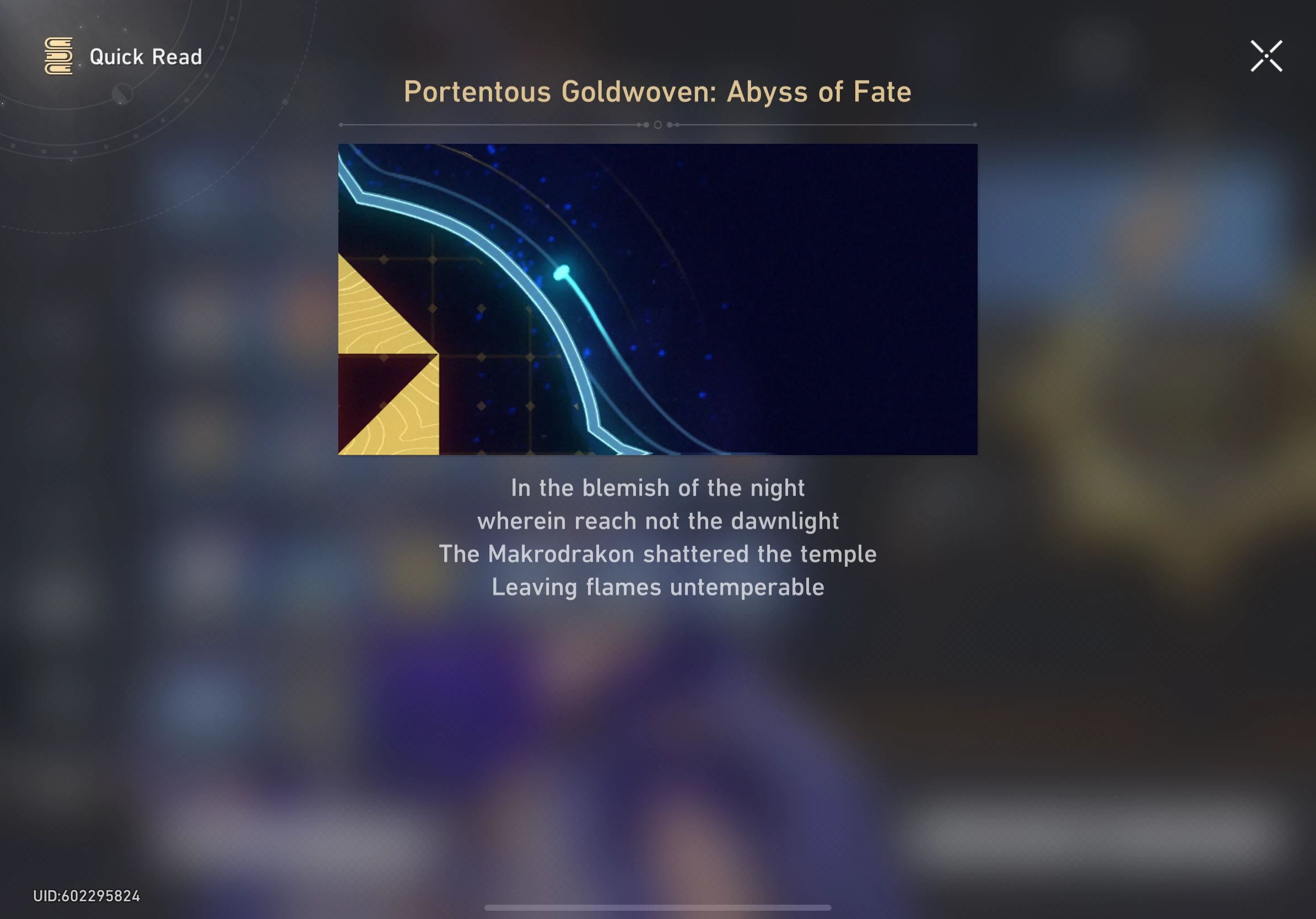 The Blank “crrk” prophecy tablet Honkai: Star Rail | HoYoLAB