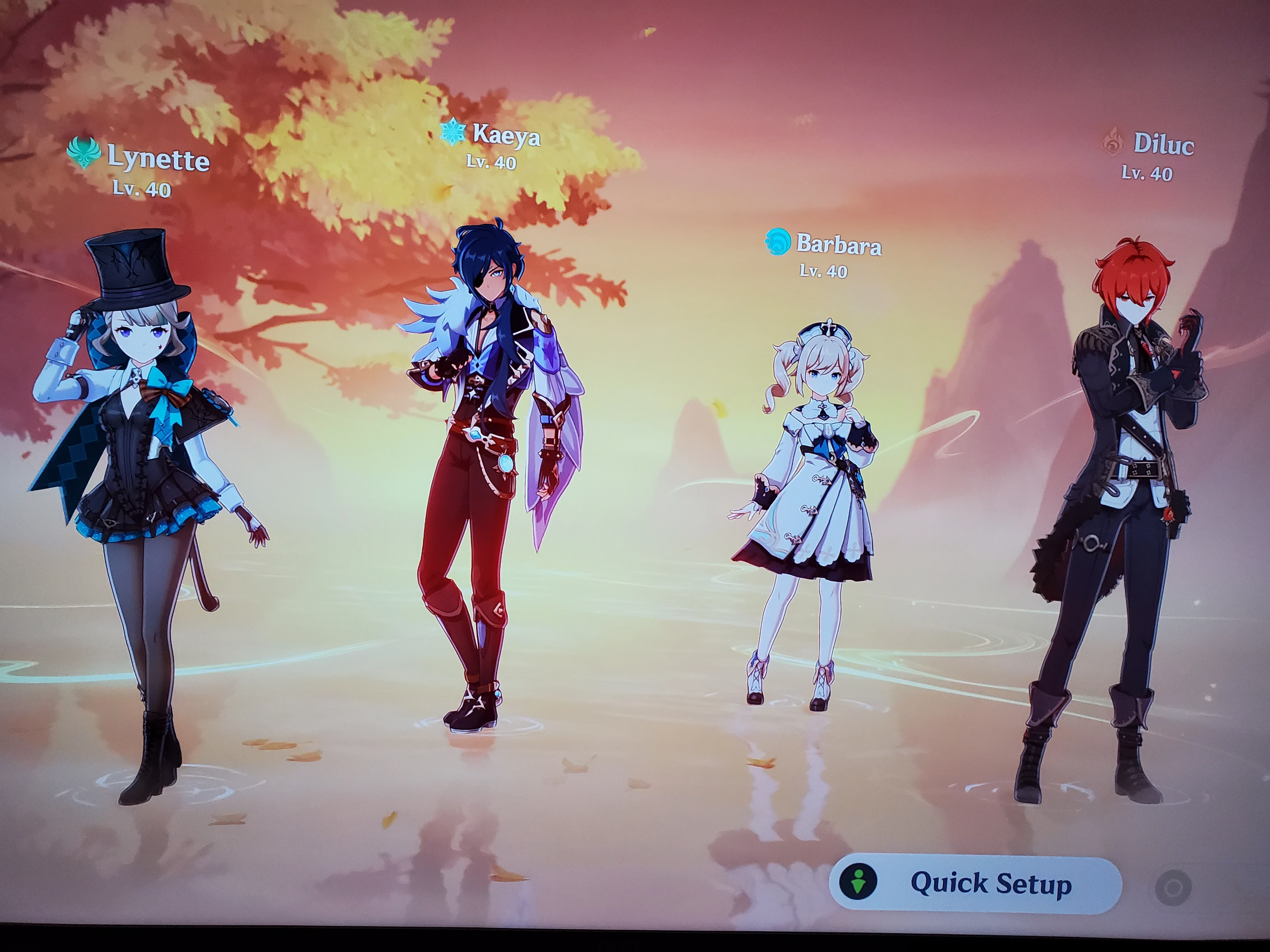 my current team :D Genshin Impact | HoYoLAB