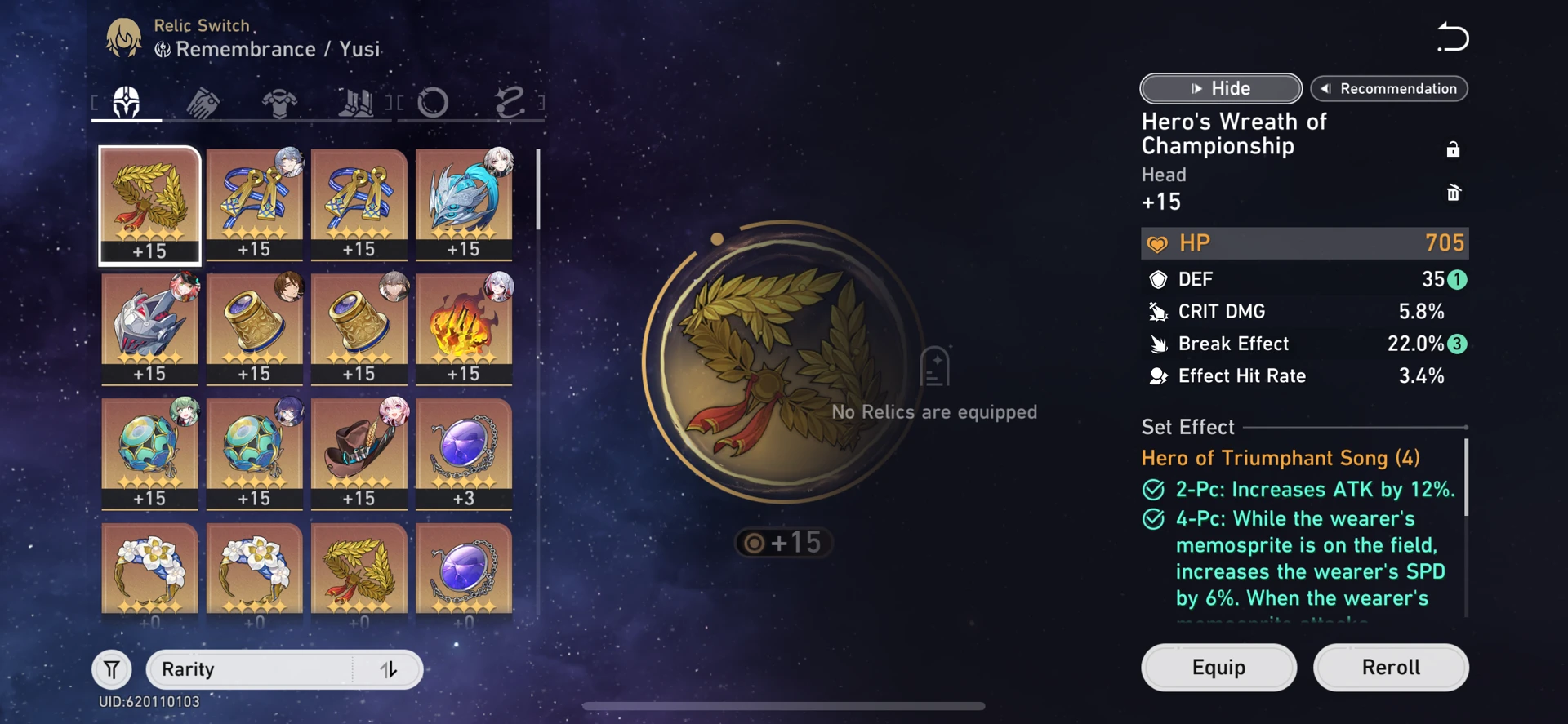 Rmc just became a break dps Honkai: Star Rail | HoYoLAB