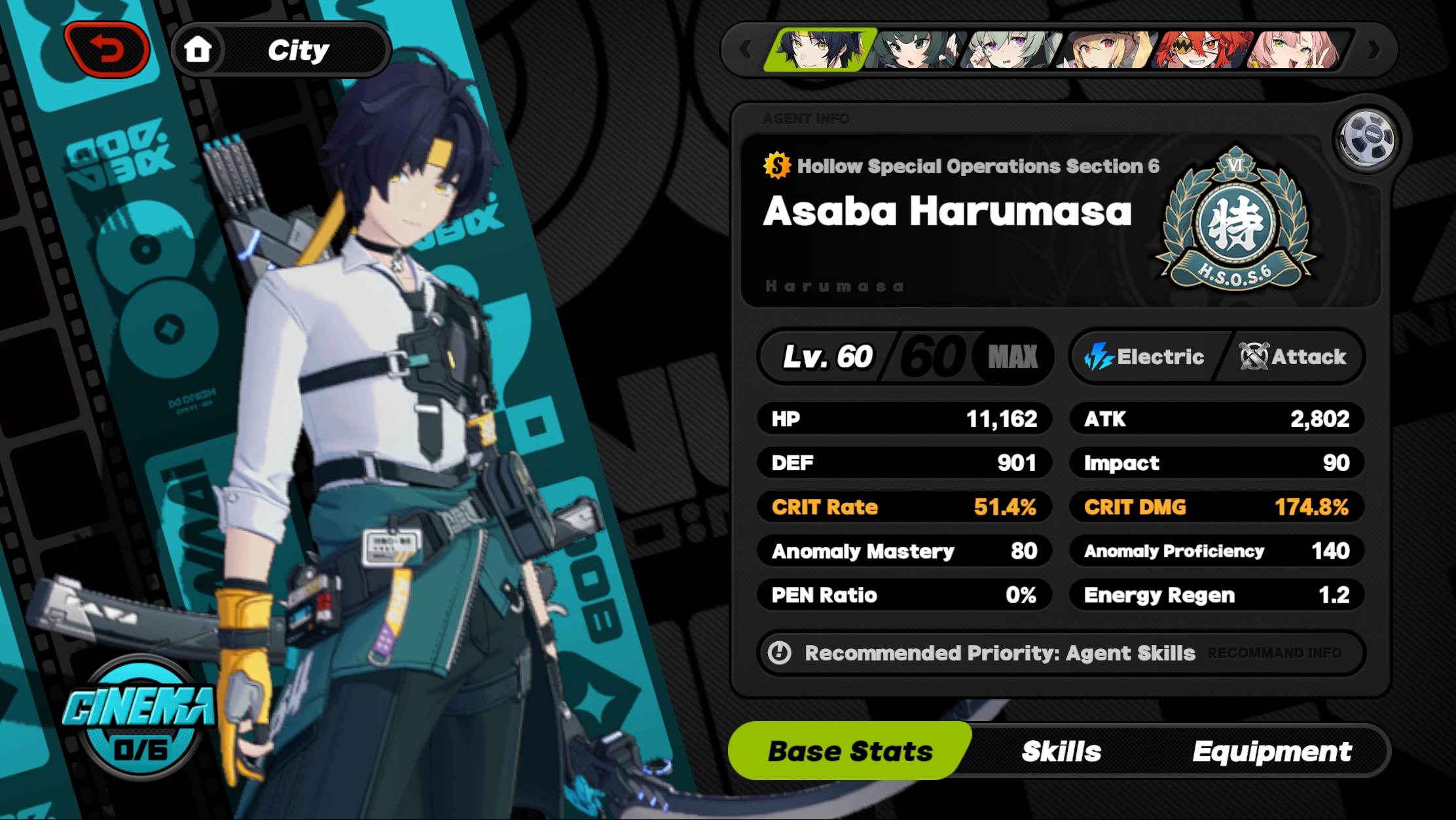 how is my harumasa build? Zenless Zone Zero | HoYoLAB