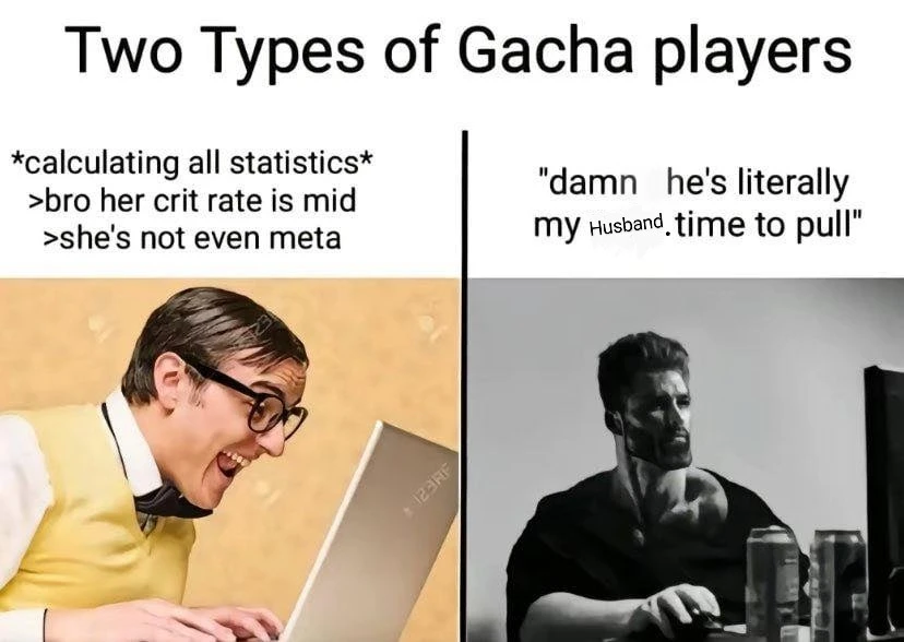 I'm too broke to be a meta player, also I love and want me my hubbies ...