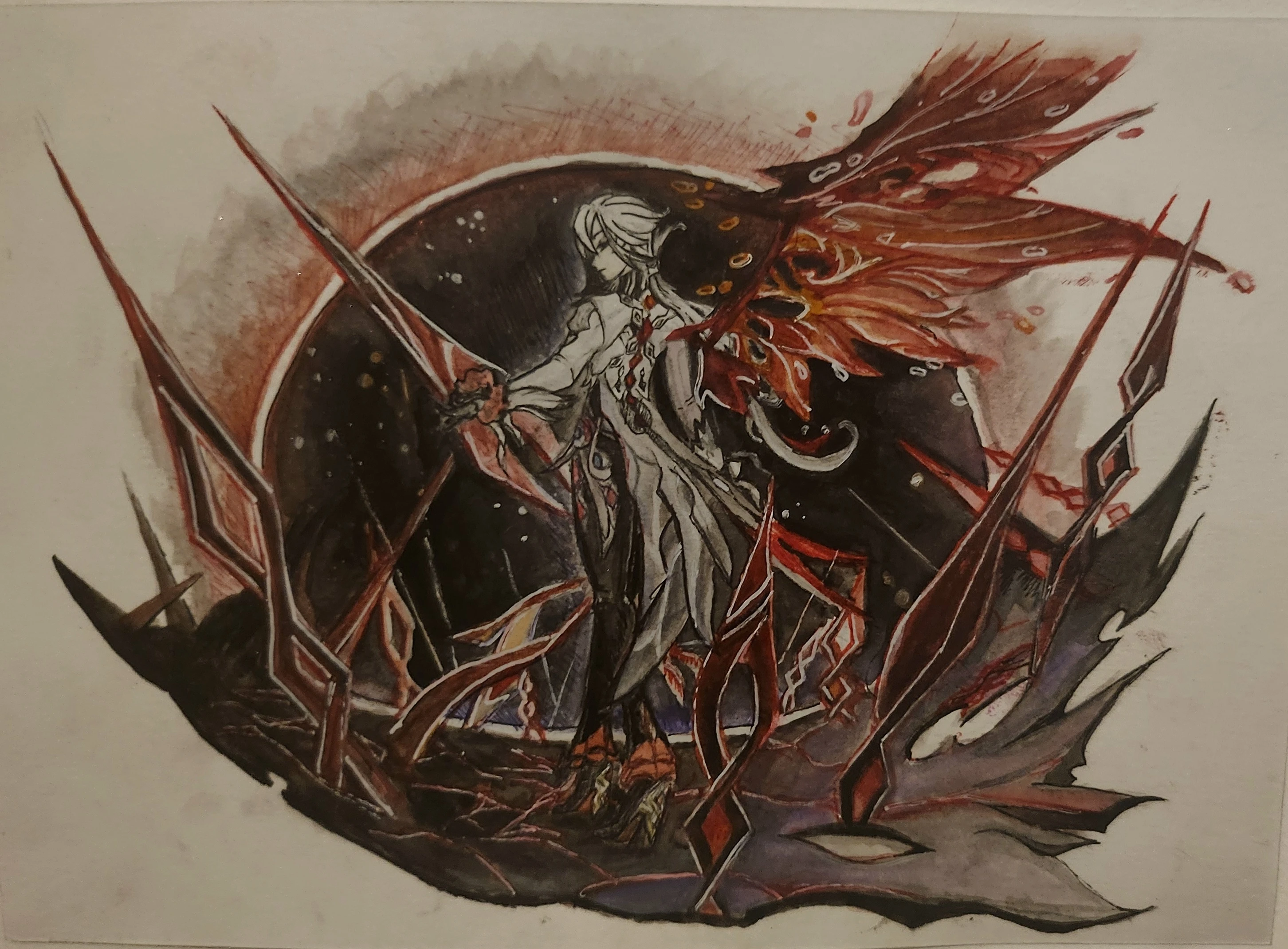 my Arle + Clorinde drawings :D Genshin Impact | HoYoLAB