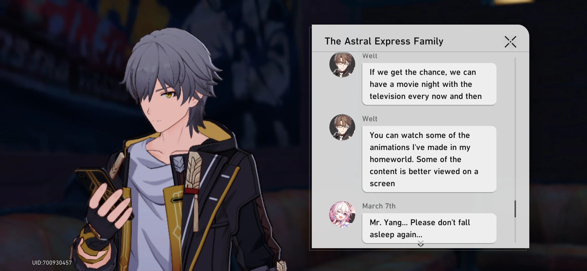 Wholesome quality time with Mr. Yang ️ Honkai: Star Rail | HoYoLAB