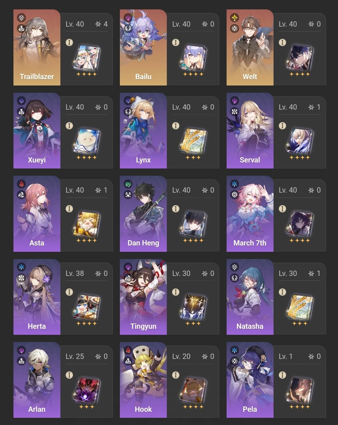 Please help me build a hsr team! Honkai: Star Rail | HoYoLAB