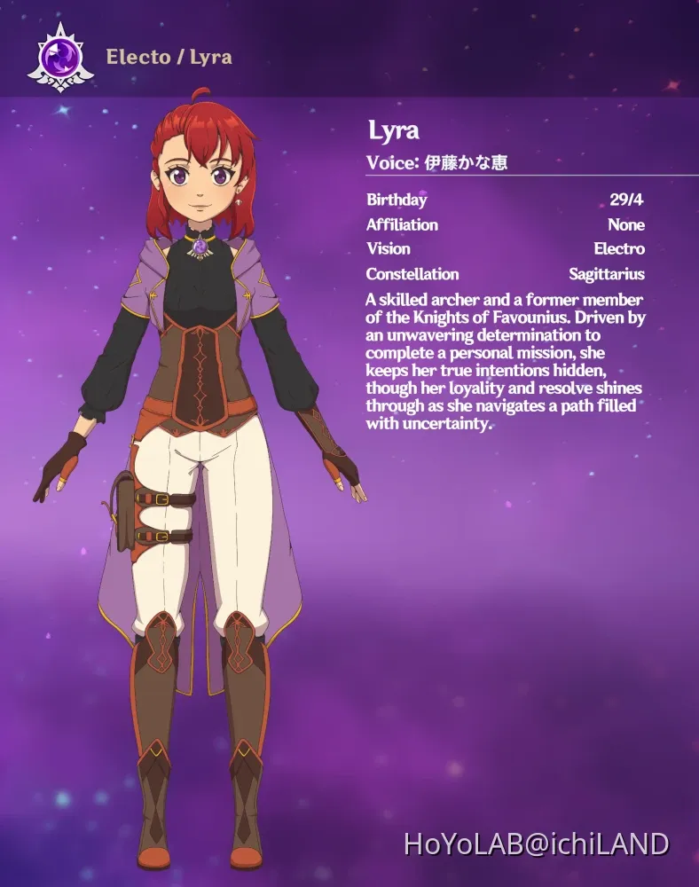 Lyra of Mondstadt Genshin Impact | HoYoLAB