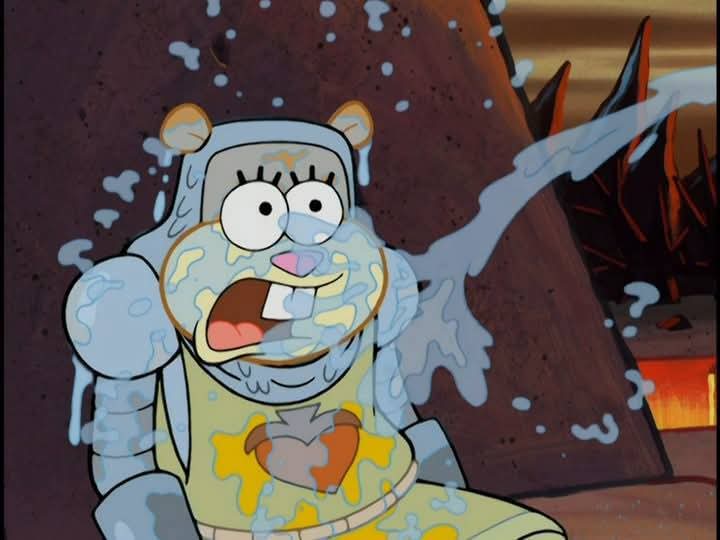 water splash make Sandy wet | HoYoLAB