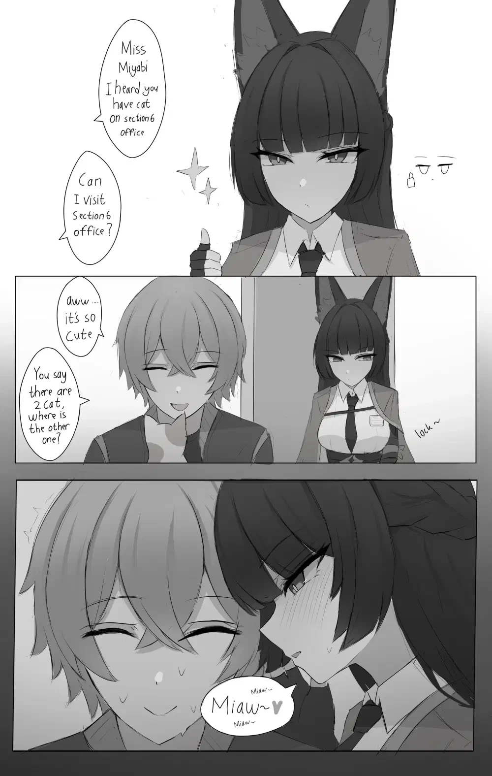 Miyabi the real cat of section 6 Zenless Zone Zero | HoYoLAB