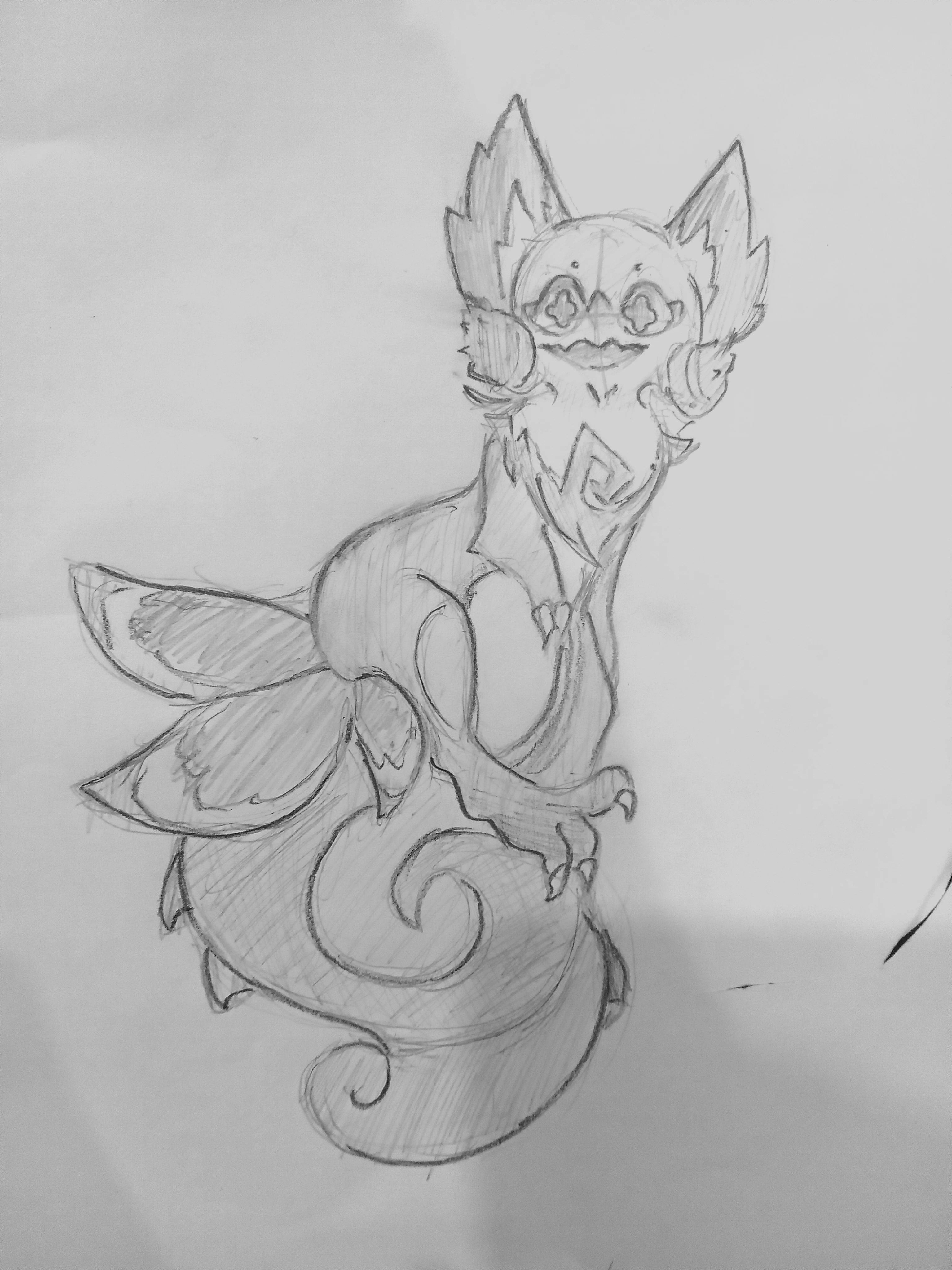 Yumkasaur doodle Genshin Impact | HoYoLAB