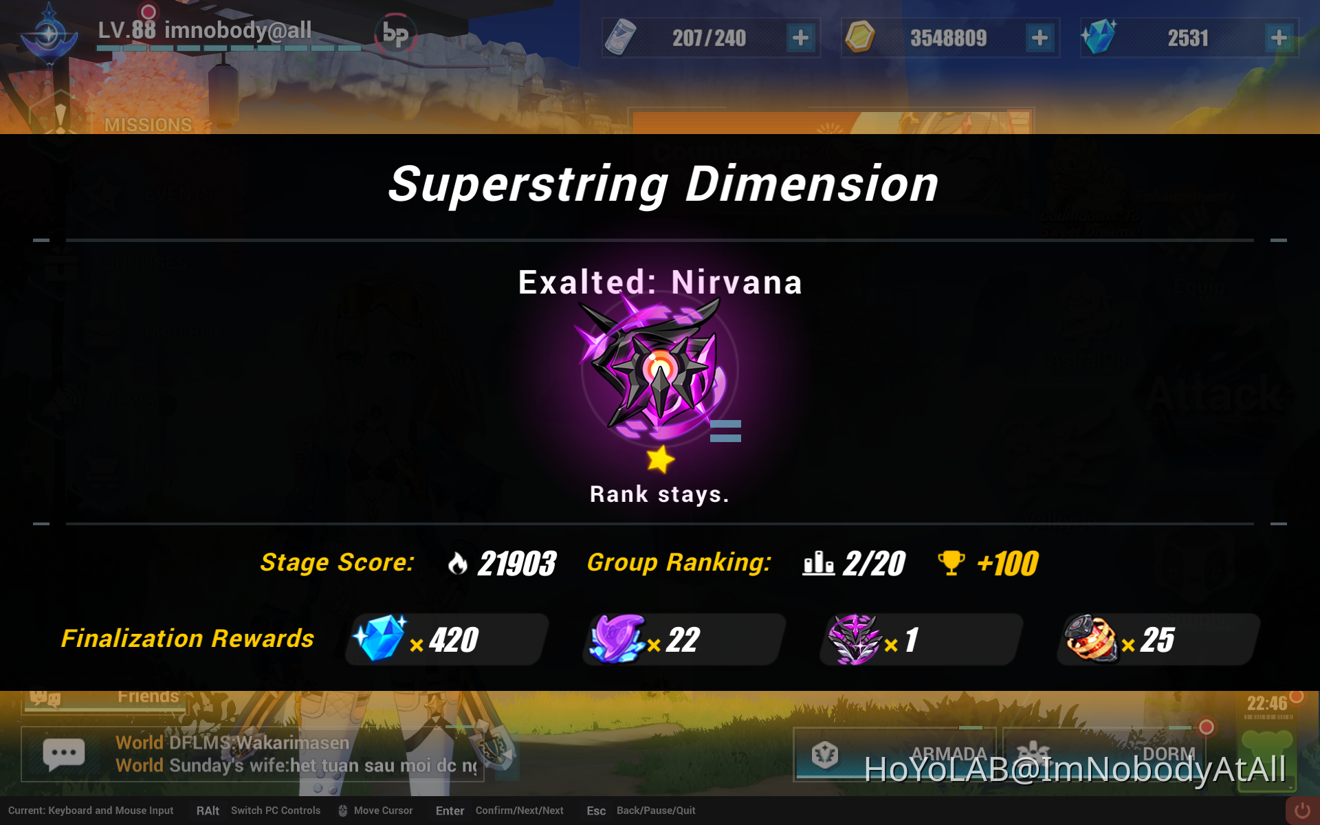 FIRST NIRVANA FINALIZATION AND ENDED WITH 903 SCORE IN MYRIAD SEA! Honkai Impact 3rd | HoYoLAB