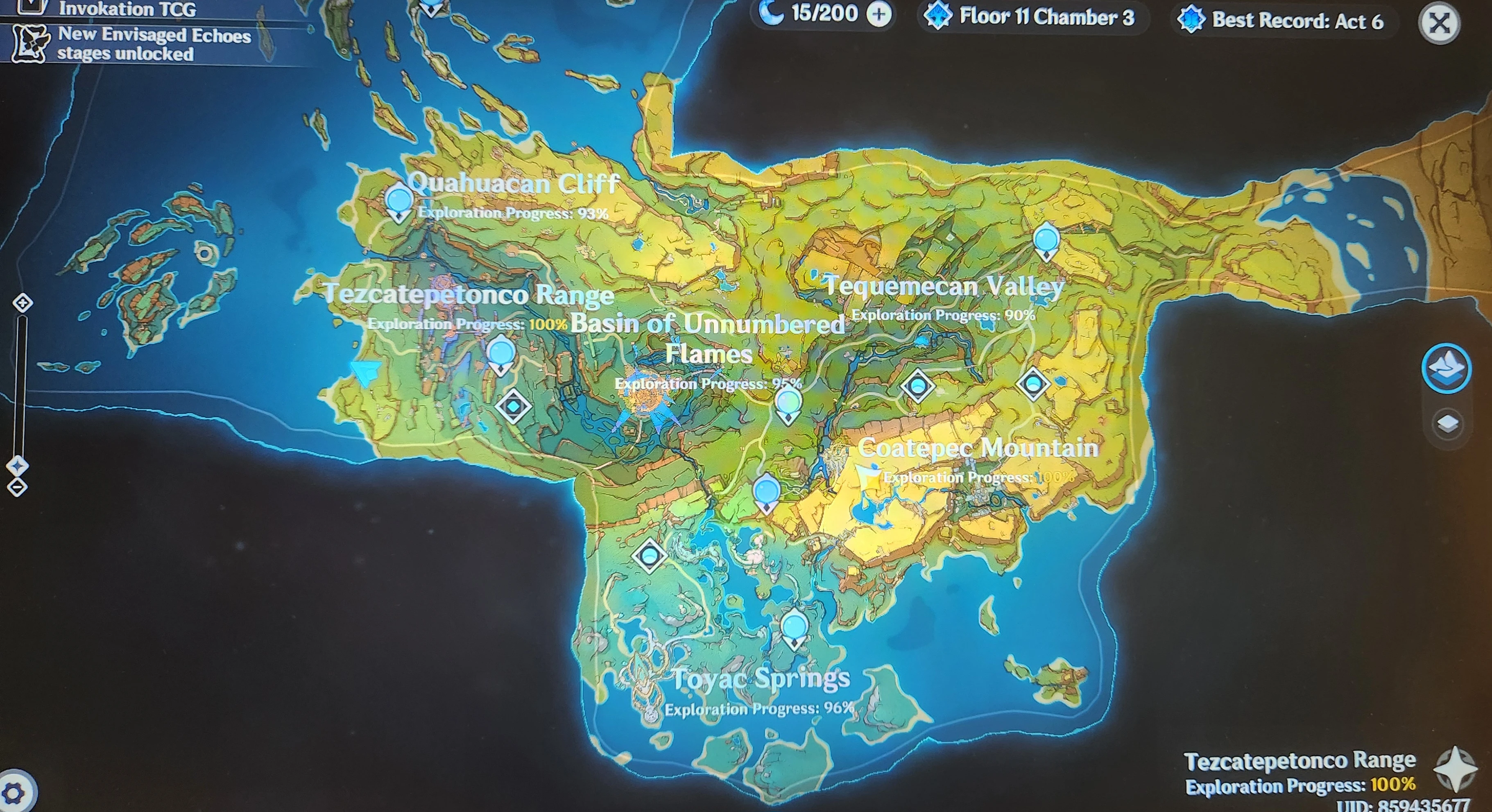 Natlan exploration VS all of the other regions (Mondstadt, Liyue ...