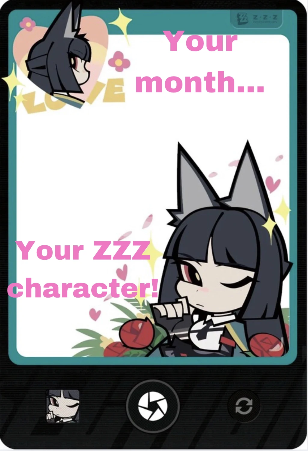 Your month, your character! (ZZZ) Zenless Zone Zero | HoYoLAB