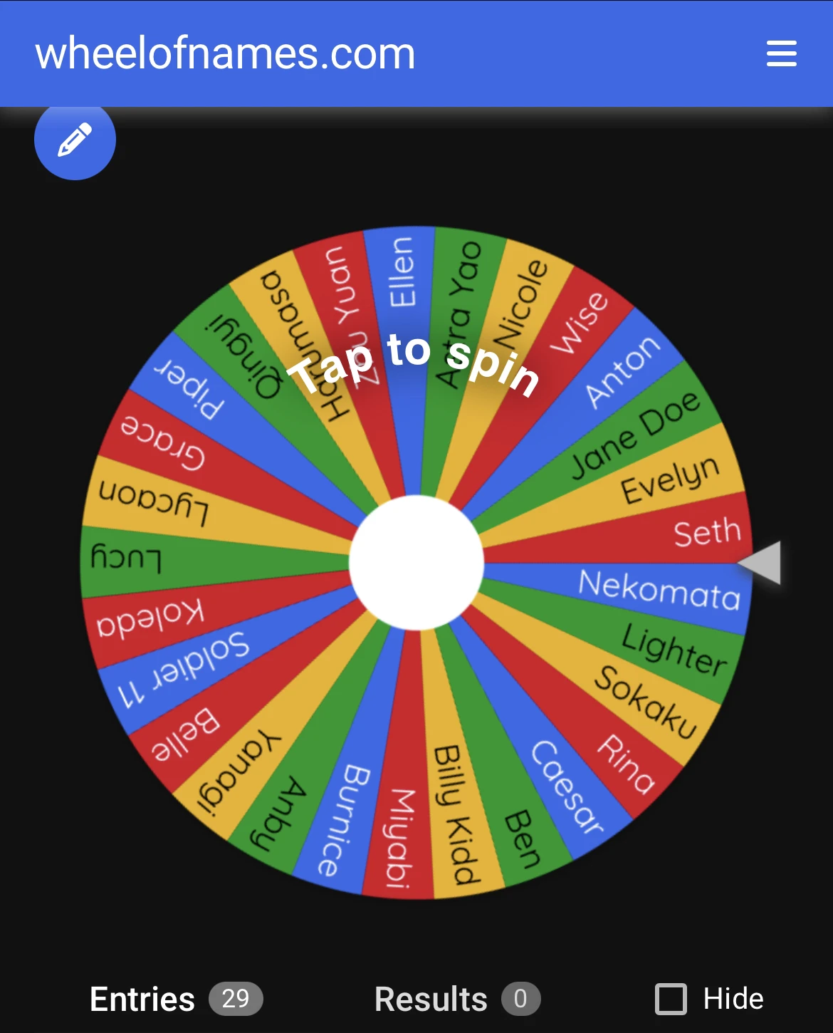 Part 2 of spinning a wheel until there’s only one character left. (ZZZ ...