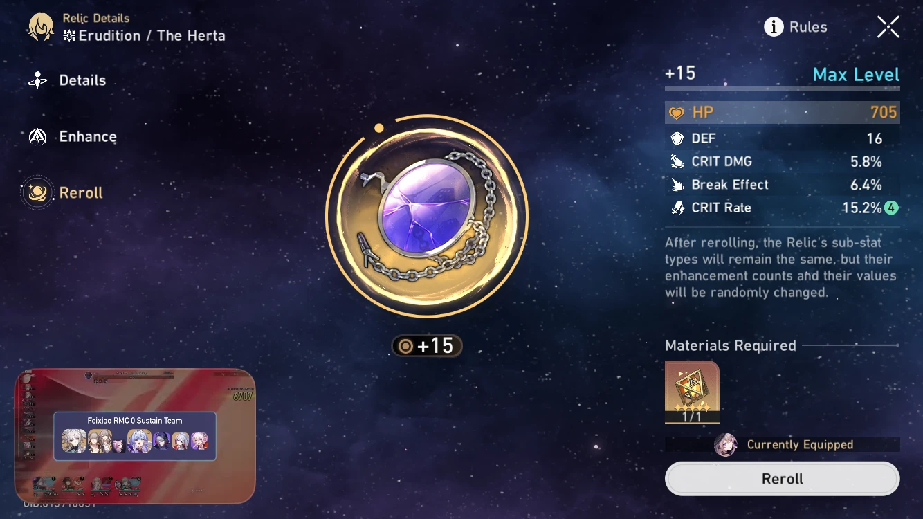 The relic gods have blessed me Genshin Impact | HoYoLAB