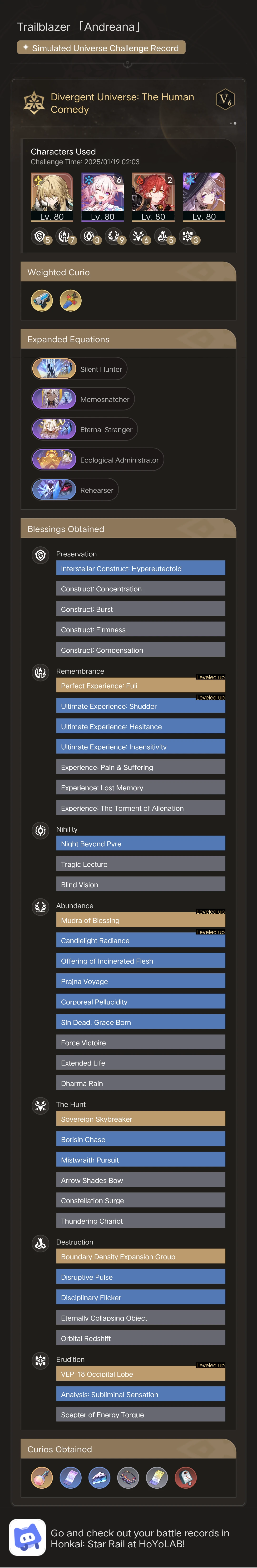Divergent Universe Conundrum 6 Honkai: Star Rail | HoYoLAB