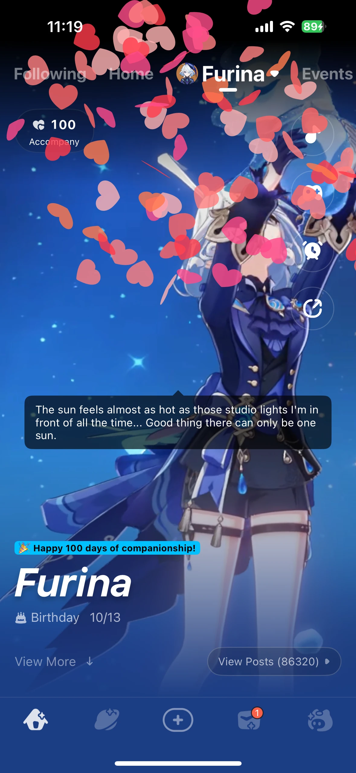 Happy 100 days Furina! Genshin Impact | HoYoLAB