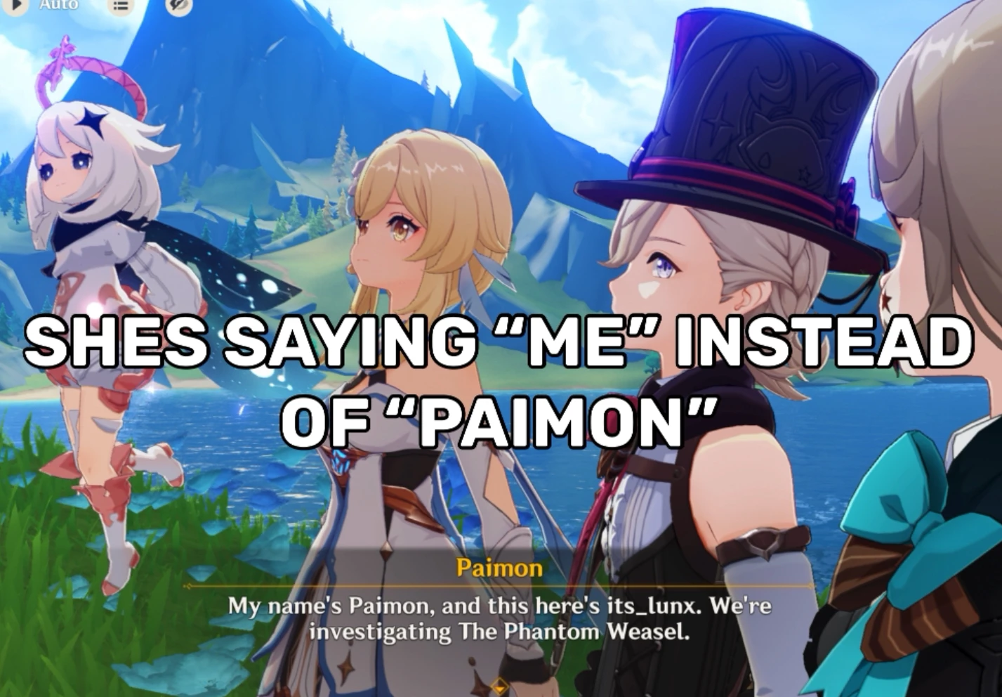 PAIMON NOT SPEAKING IN THIRD PERSON Genshin Impact | HoYoLAB