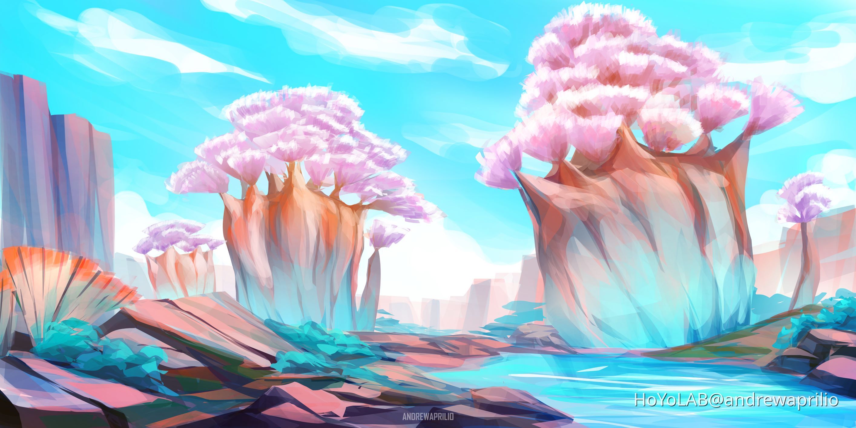 Chonky Natlan trees Genshin Impact | HoYoLAB