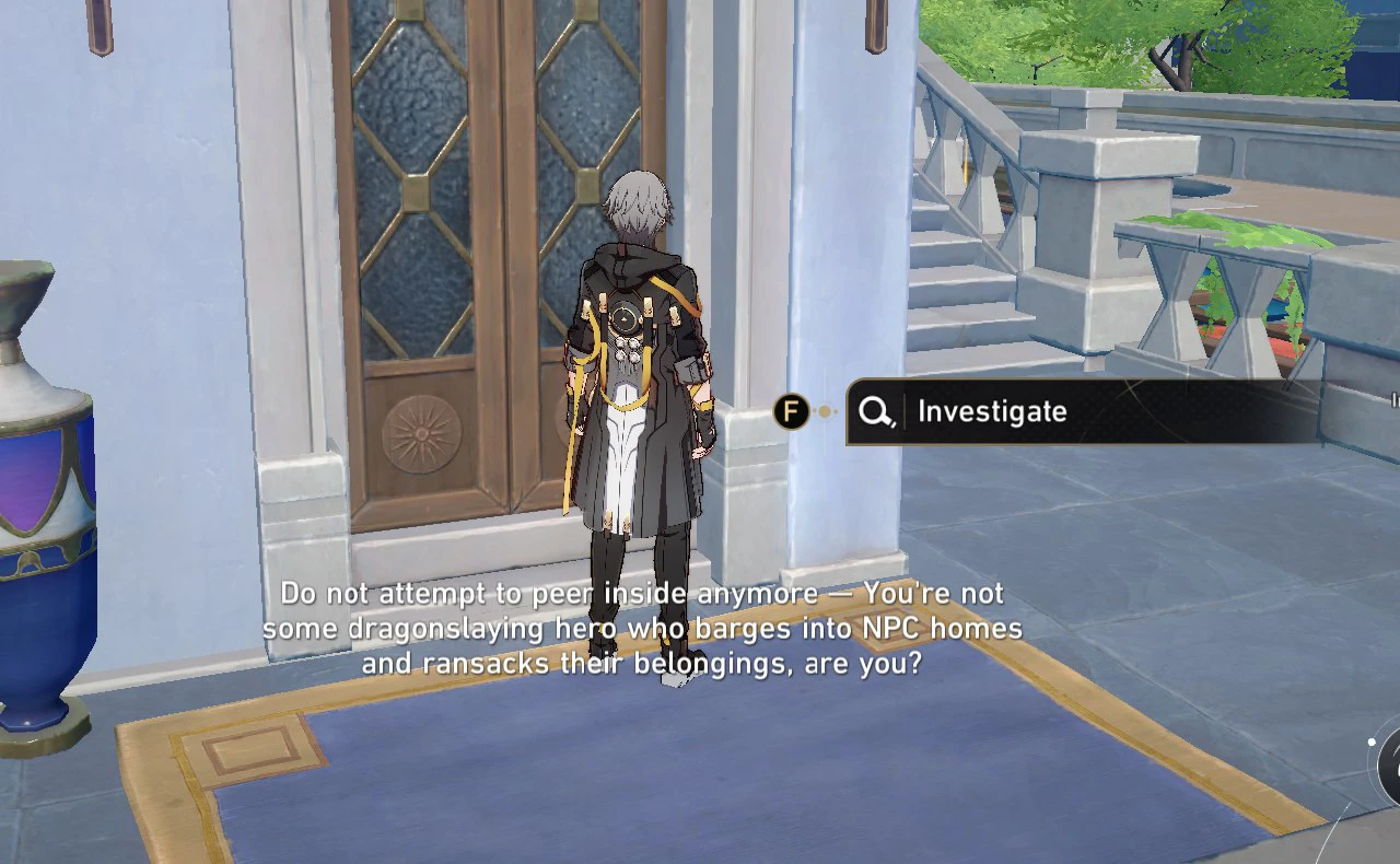 I love seeing references in games to games/other things I love Honkai ...