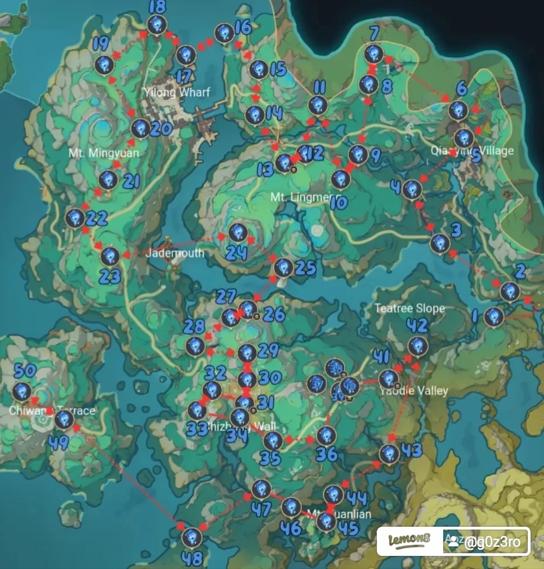 spirit Carp locations Genshin Impact | HoYoLAB