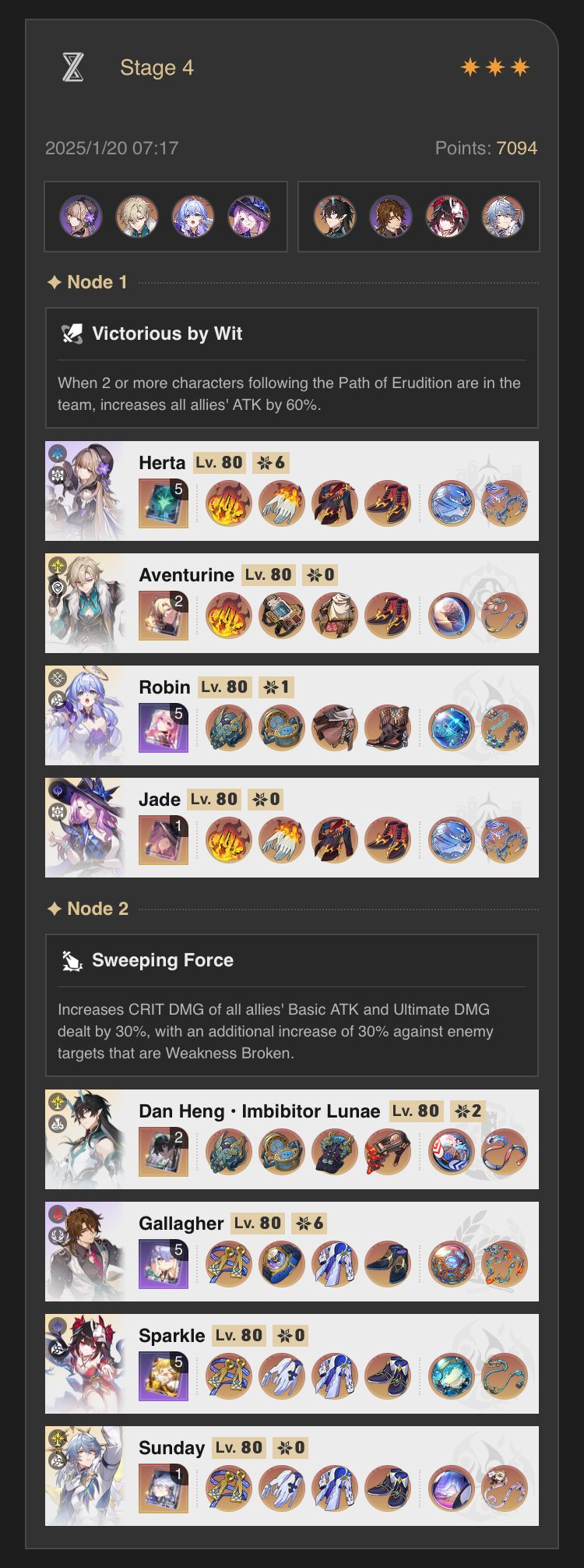 [Auto] Smol Herta x Jade & DHIL clear: Jade keep winning Honkai: Star ...