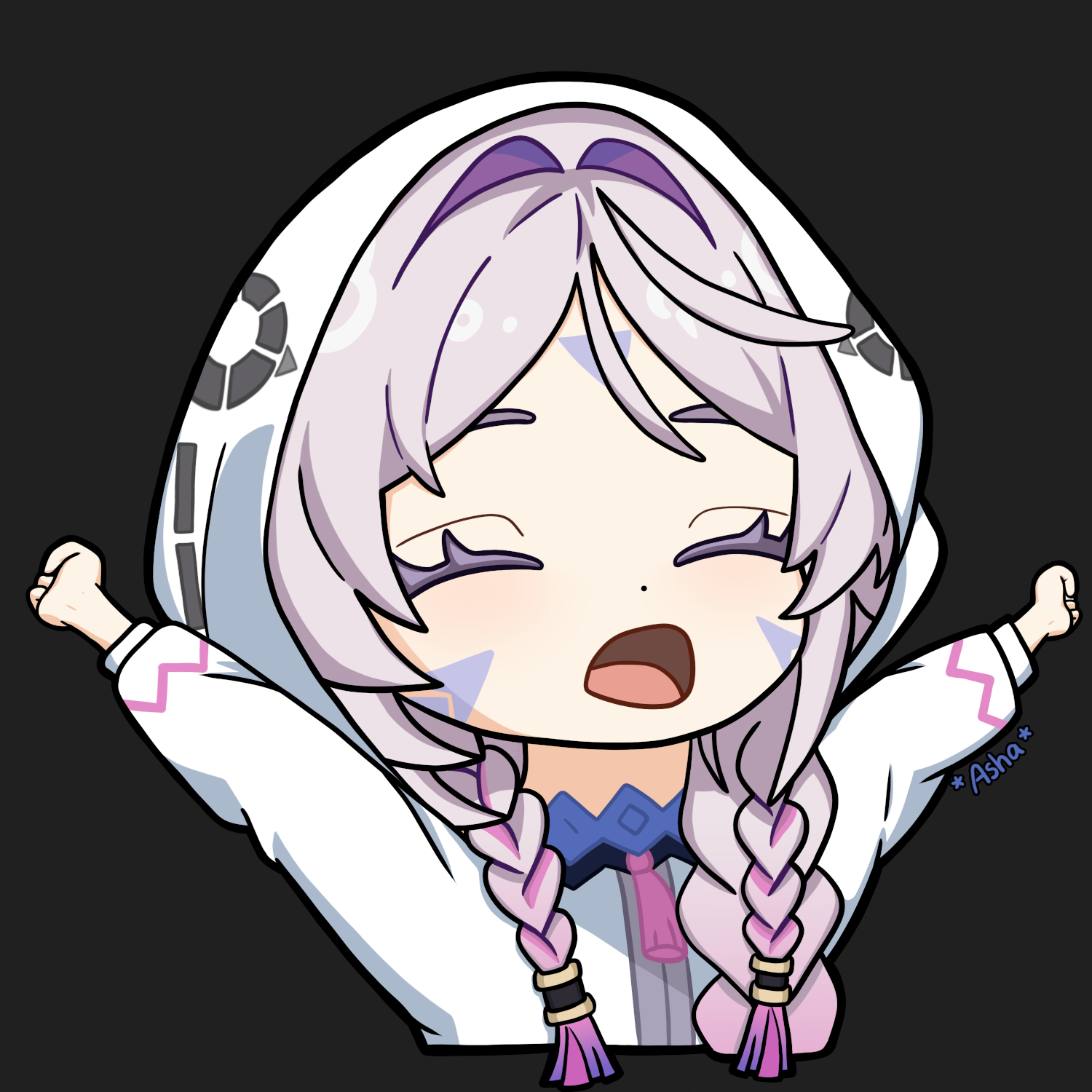 Cute Citlali Fanart Sticker Genshin Impact | HoYoLAB